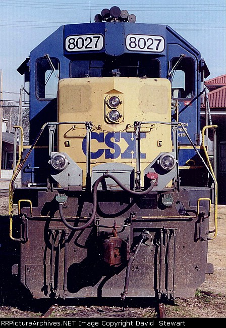 CSX SD40-2 8027